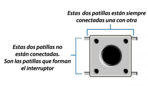 Pulsadores - Protoboard Arduino - Raspberry