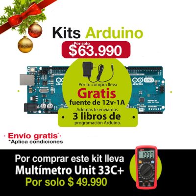 Kit Arduino 63990 + multimetro + CCC