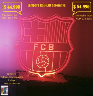 Lampara led - Club Barcelona