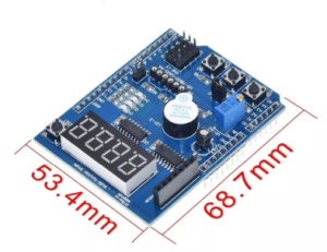 Tarjeta Shield Multifuncional Aprendizaje Arduino Uno Mega